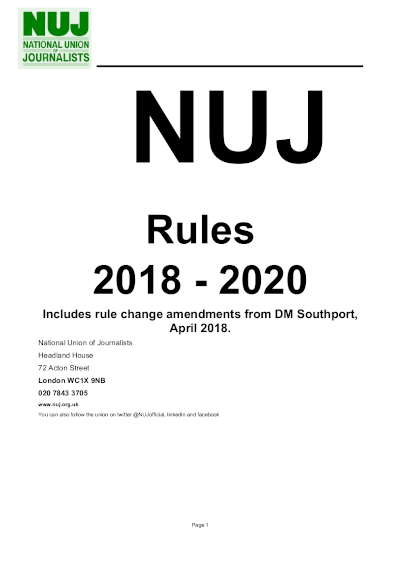 NUJ rules 2018-2020 (pdf)