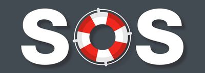 We offer support and help a4 poster