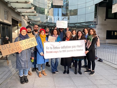 BBC Turkey goes on strike for decent pay